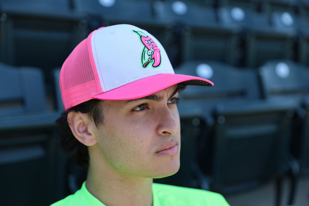 Cosmic Baseball Hat - Pink – Tri-City Chili Peppers